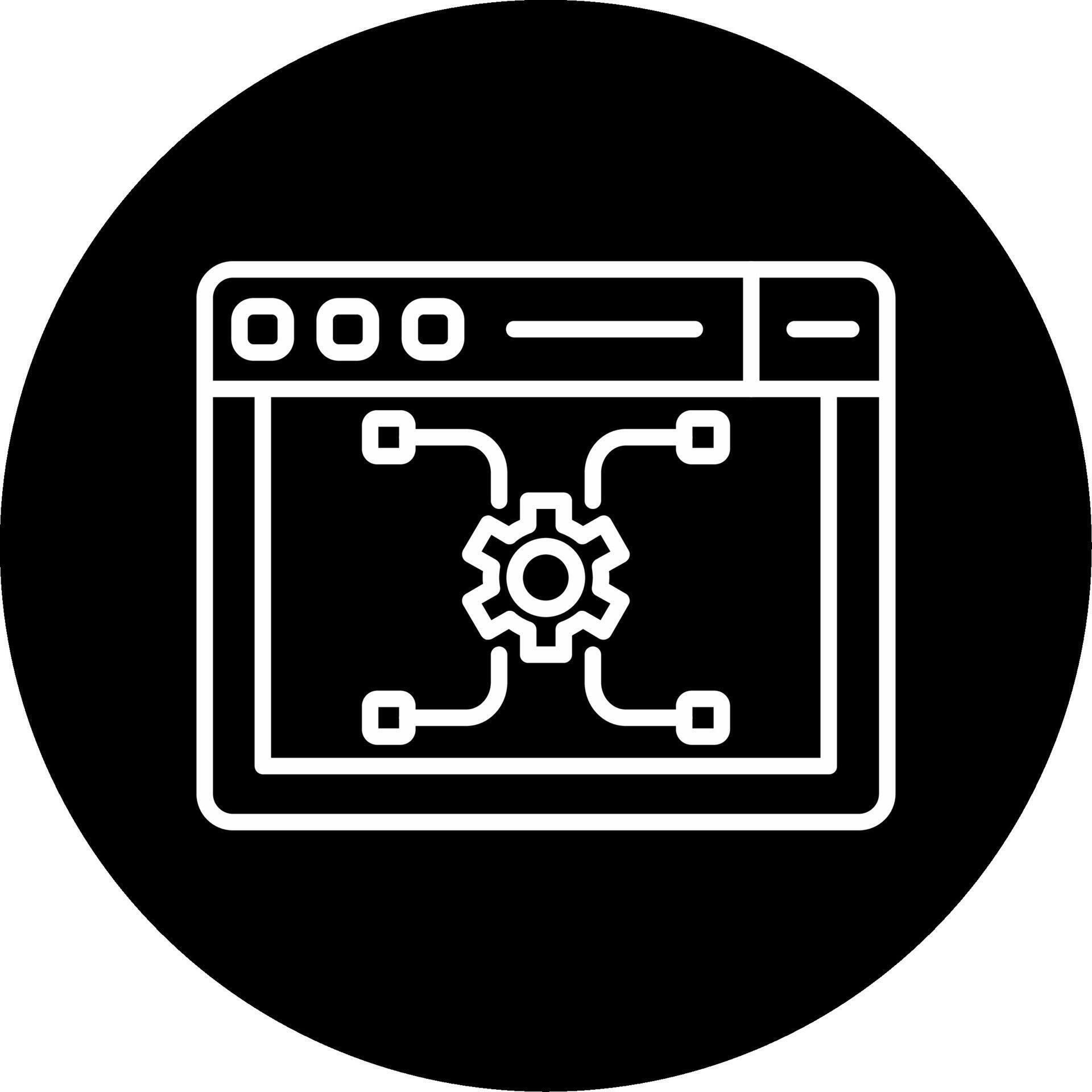 Microservices Network Structure Line Circle Inverted 67350594 Vector ...
