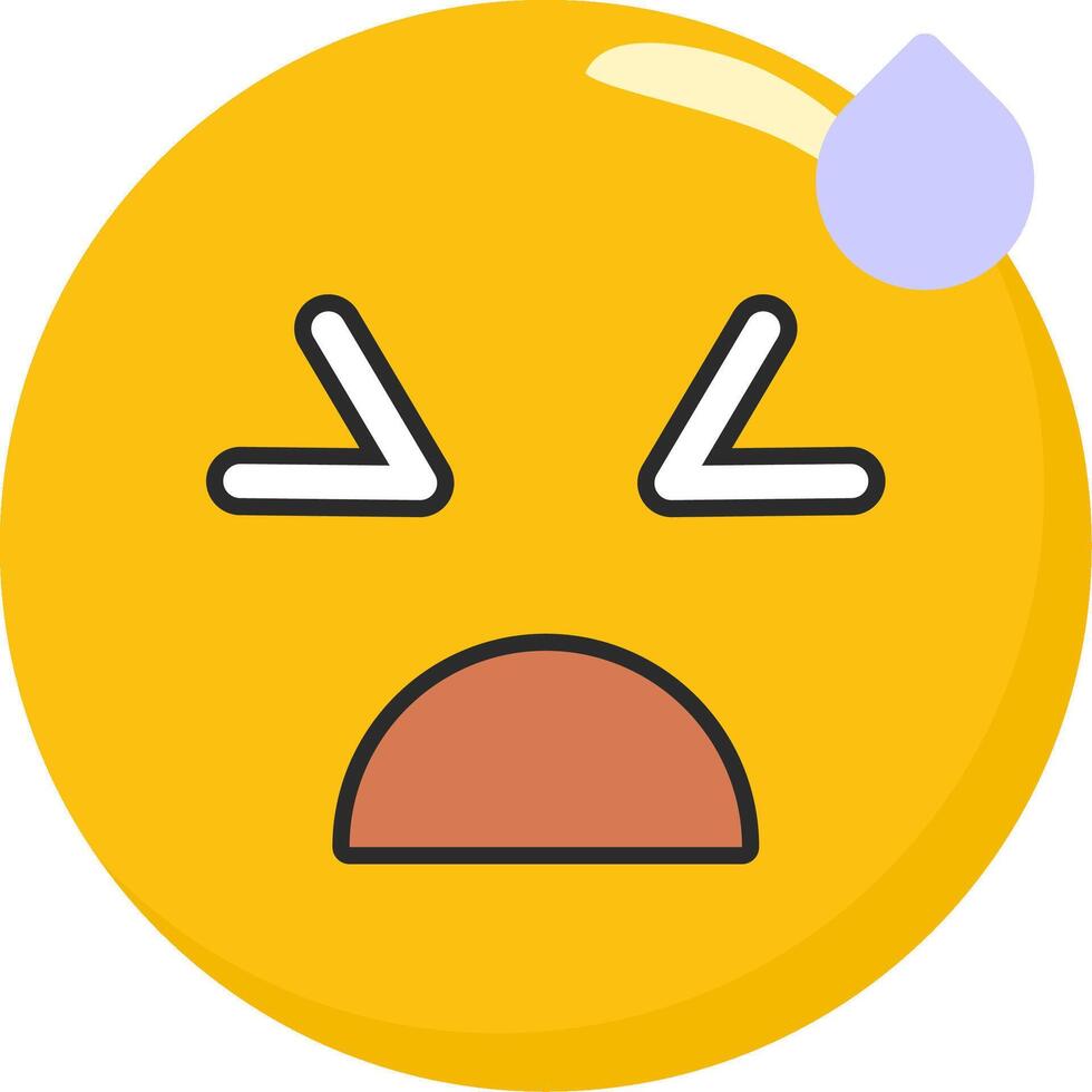 Sad Relieved Face Emoji 67363448 Vector Art at Vecteezy