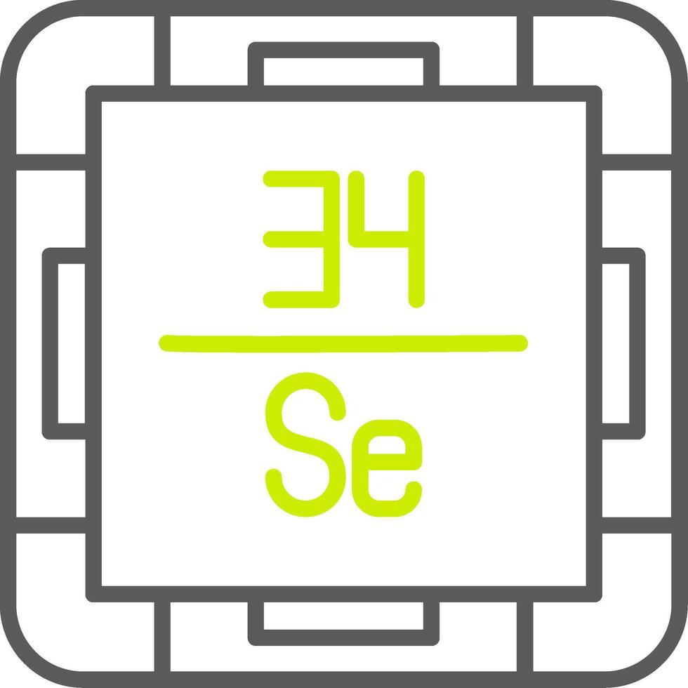 Selenium Streamlined Line Drawing 67384427 Vector Art at Vecteezy