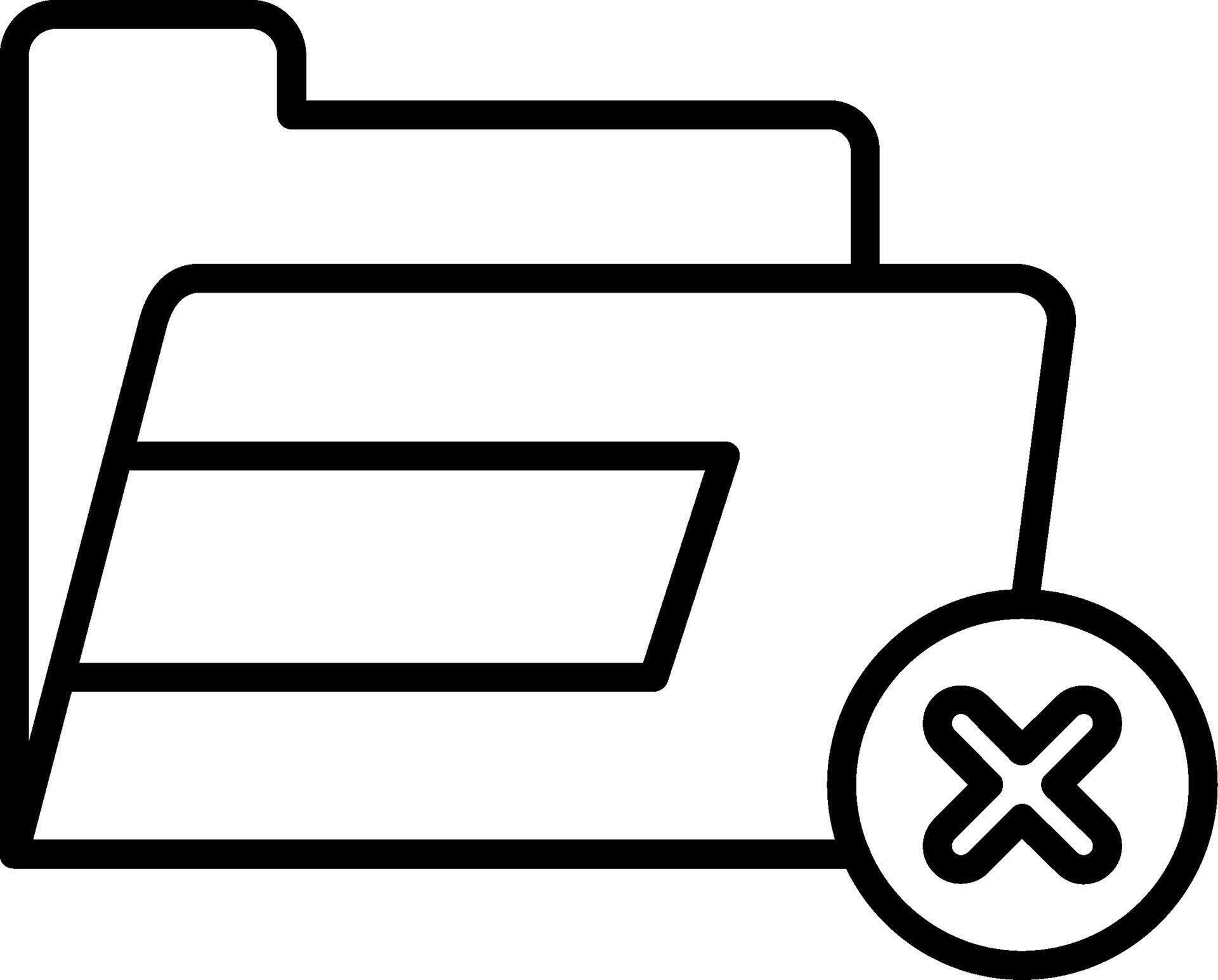 Directory Not Empty Error 67386554 Vector Art at Vecteezy