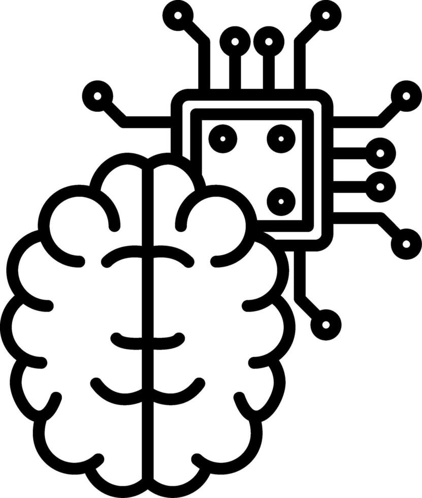Artificial Intelligence Brain 67387590 Vector Art at Vecteezy