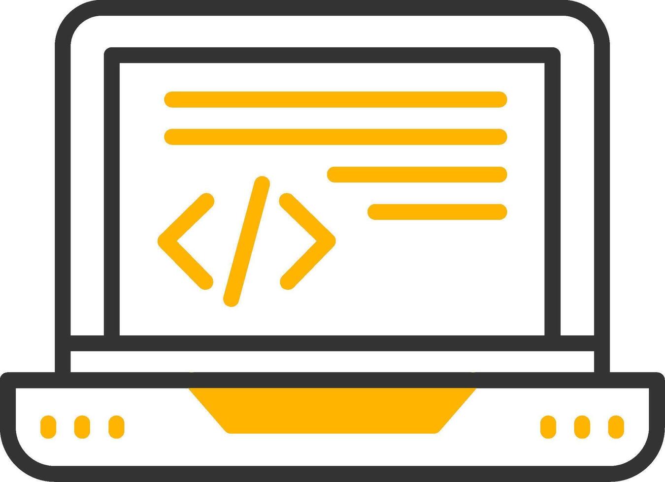 Text Based Code Editor Line Two Color 67432529 Vector Art at Vecteezy