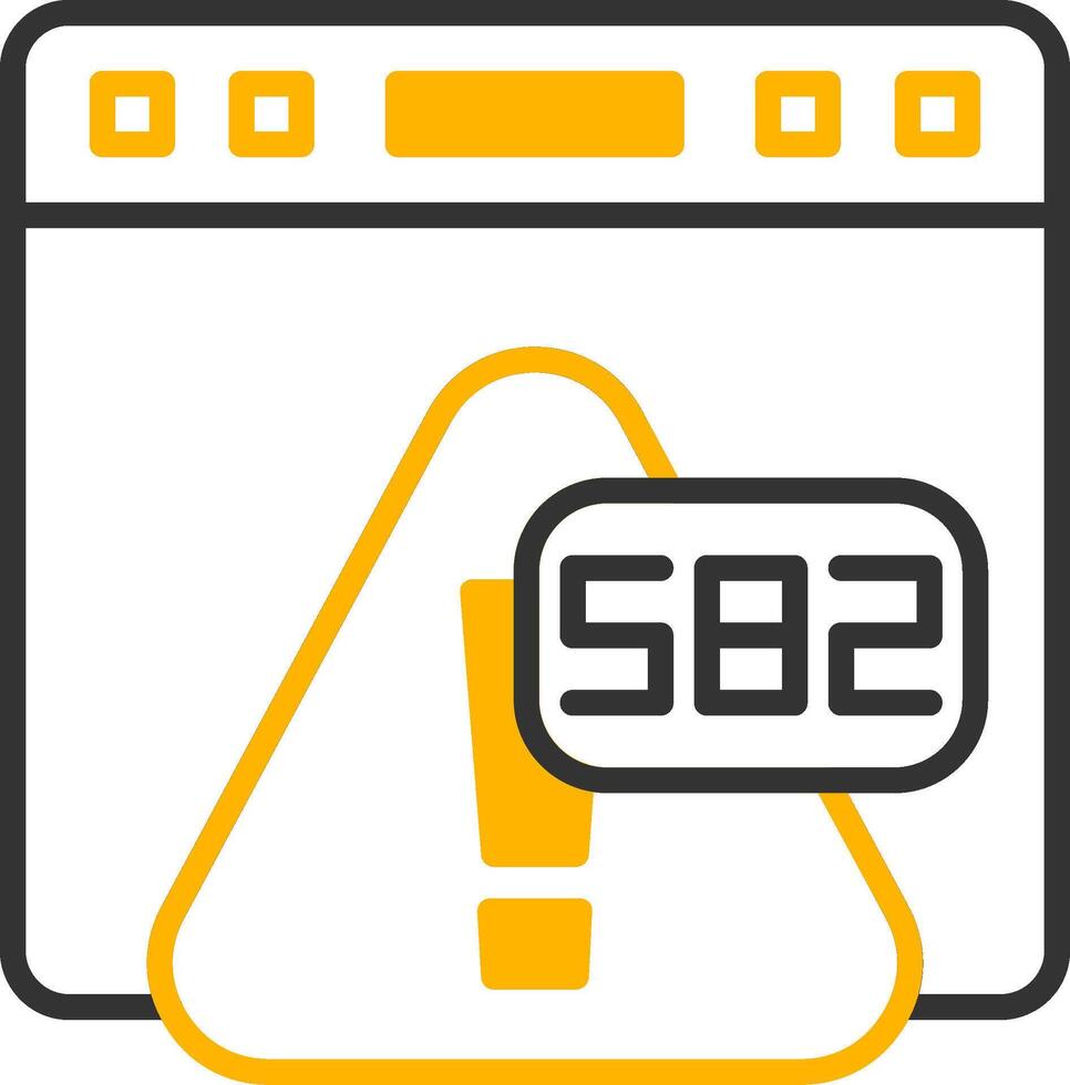 Error 582 JSON Parsing Error Line Two Color 67433131 Vector Art at Vecteezy