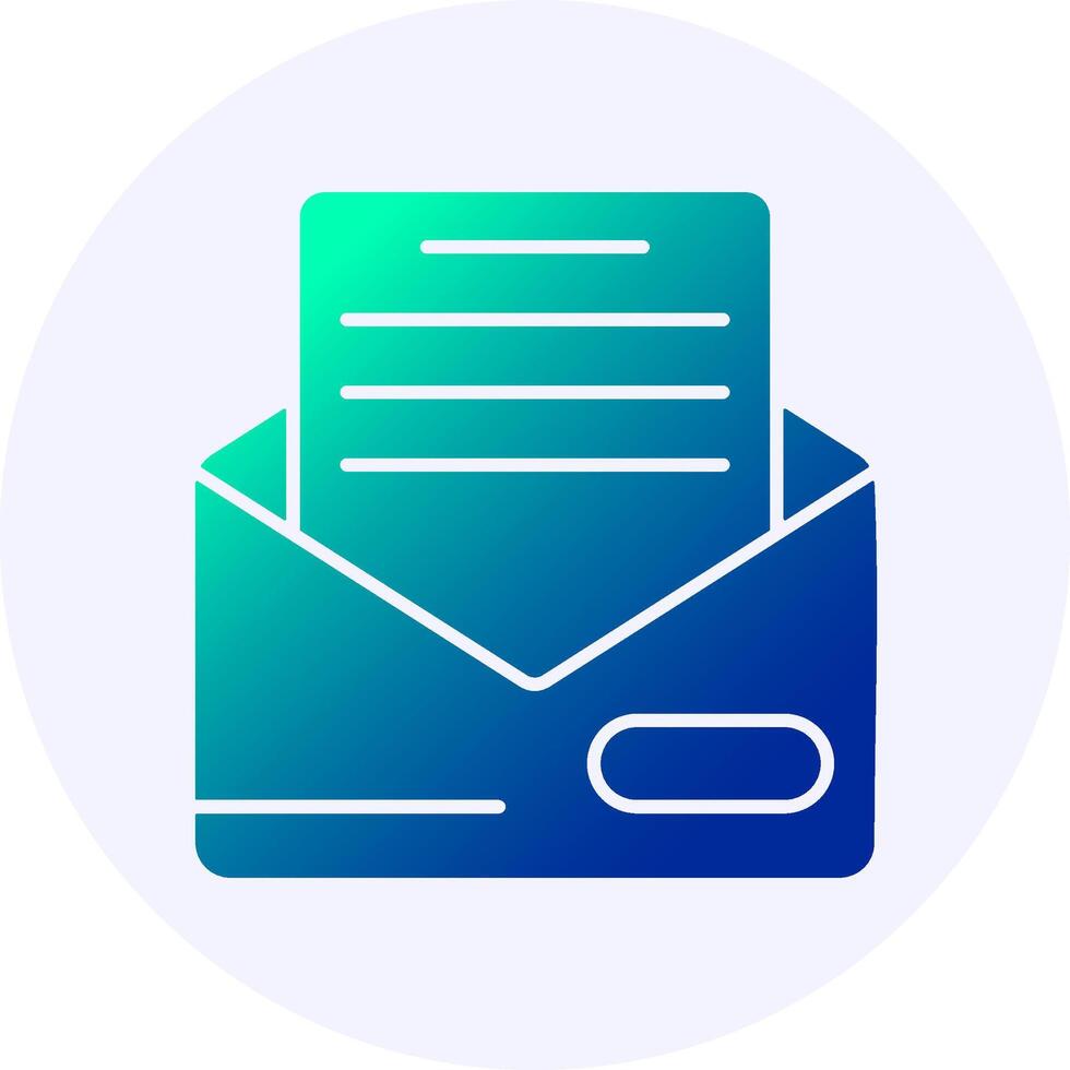 Mail Icon Minimal Gradient Style 67499339 Vector Art at Vecteezy