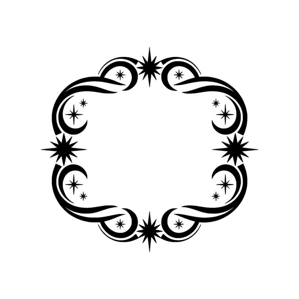 Celestial Ornament Intricate Star Border 67509562 Vector Art at Vecteezy