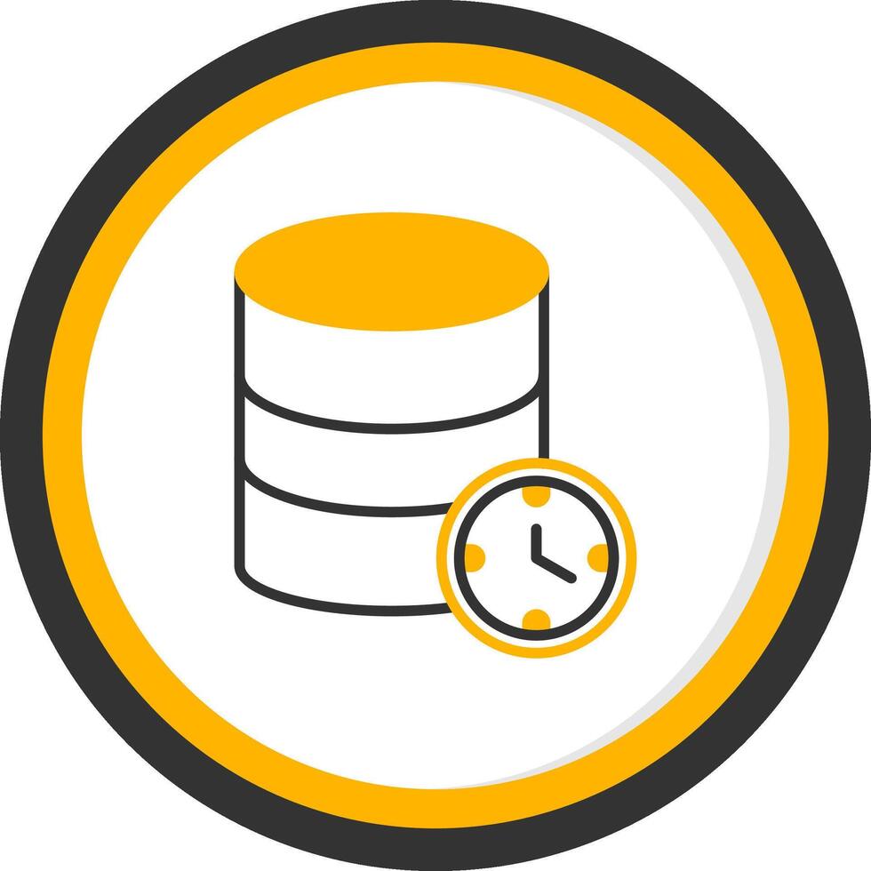 Connection Timeout Error Line Two Color Circle 67510930 Vector Art at ...