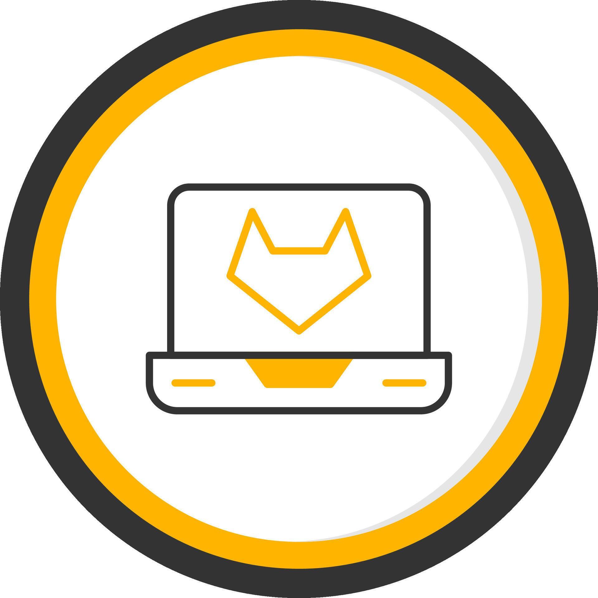 GitLab Code Collaboration Line Two Color Circle 67512043 Vector Art at Vecteezy