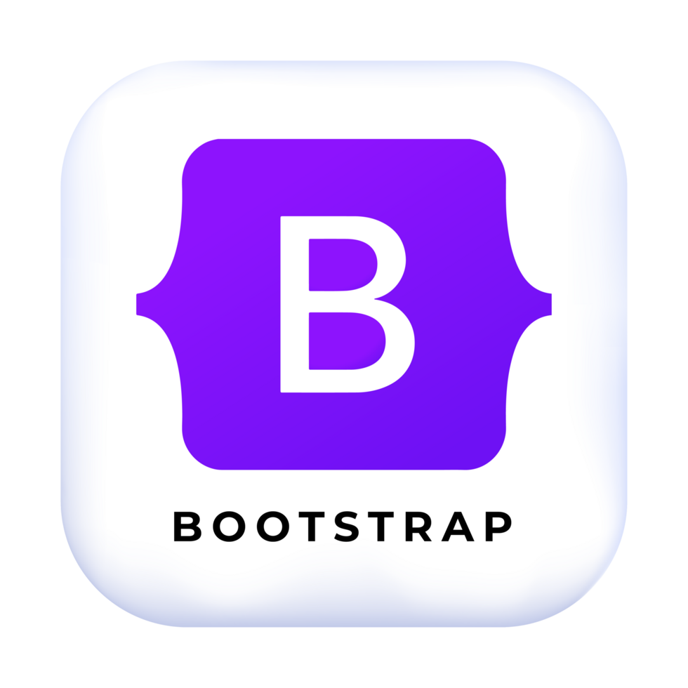 Bootstrap Logo gerundet 67565470 PNG