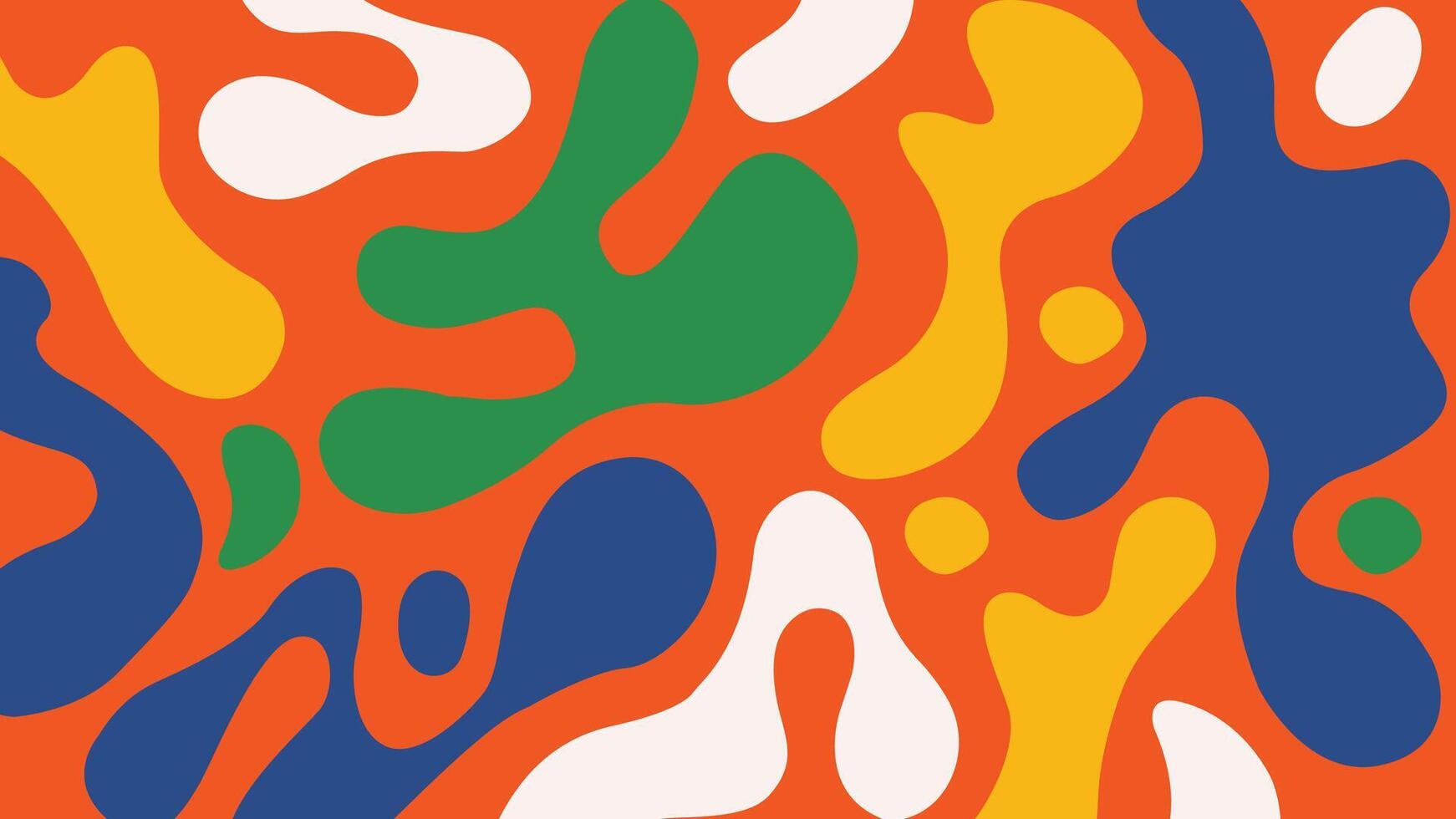 Joyful abstract blob background 67566442 Vector Art at Vecteezy