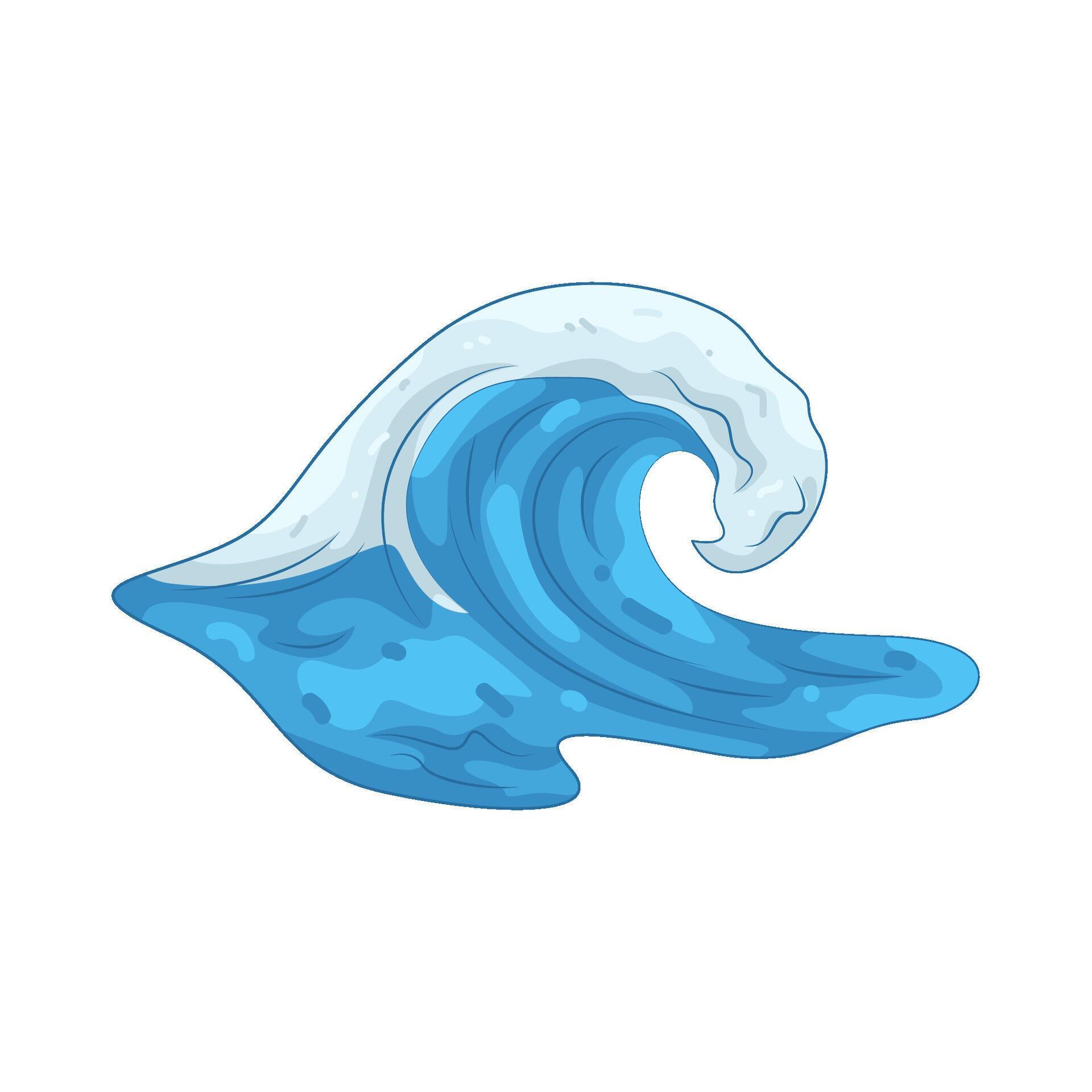 Big Wave illustration 67577567 Vector Art at Vecteezy