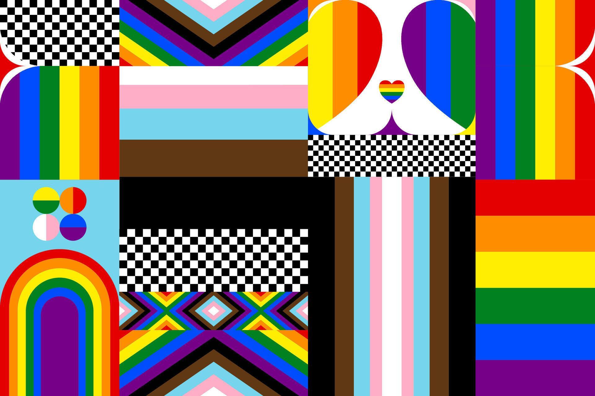 Pride pattern design 67580449 Vector Art at Vecteezy