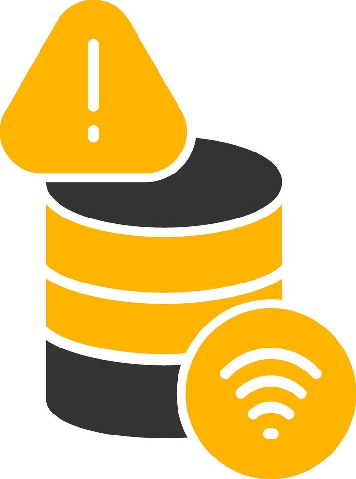 Database Connection Failed Glyph Two Color 67635994 Vector Art At Vecteezy