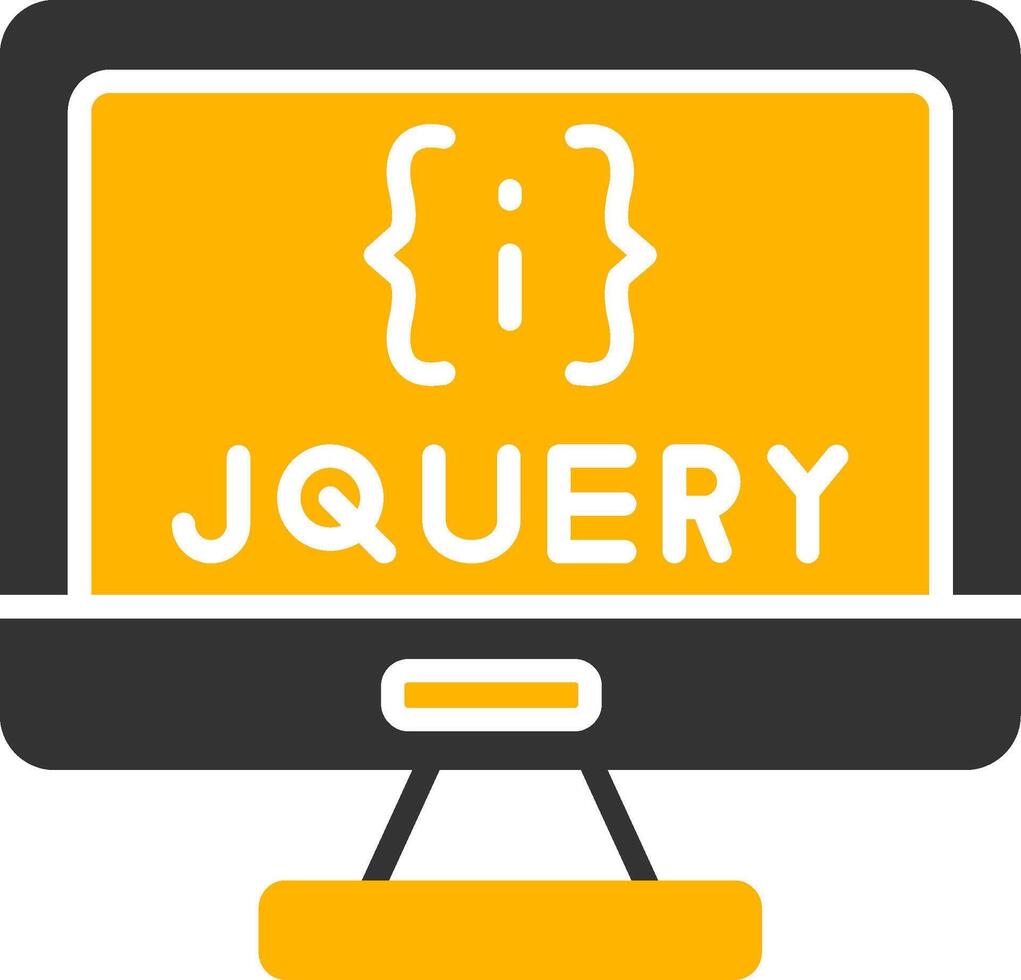 jQuery DOM Manipulation Script Glyph Two Color 67636103 Vector Art at Vecteezy