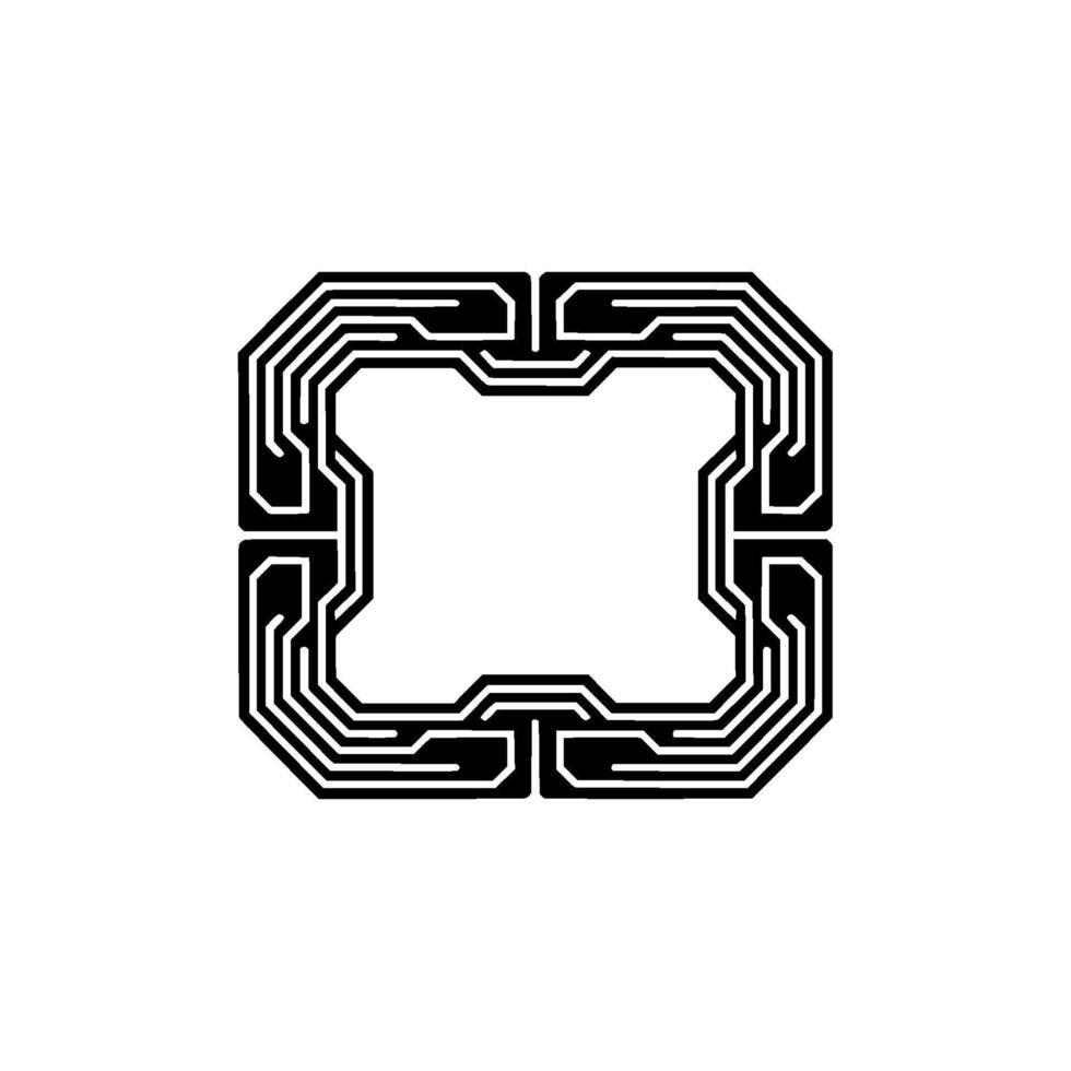 Abstract Circuit Board Frame Minimalist Tech Circuit Board 67660197 Vector Art At Vecteezy