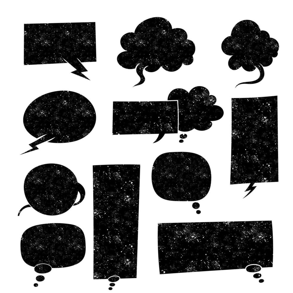 Creative speech bubble designs for graphic projects 67669513 Vector Art ...