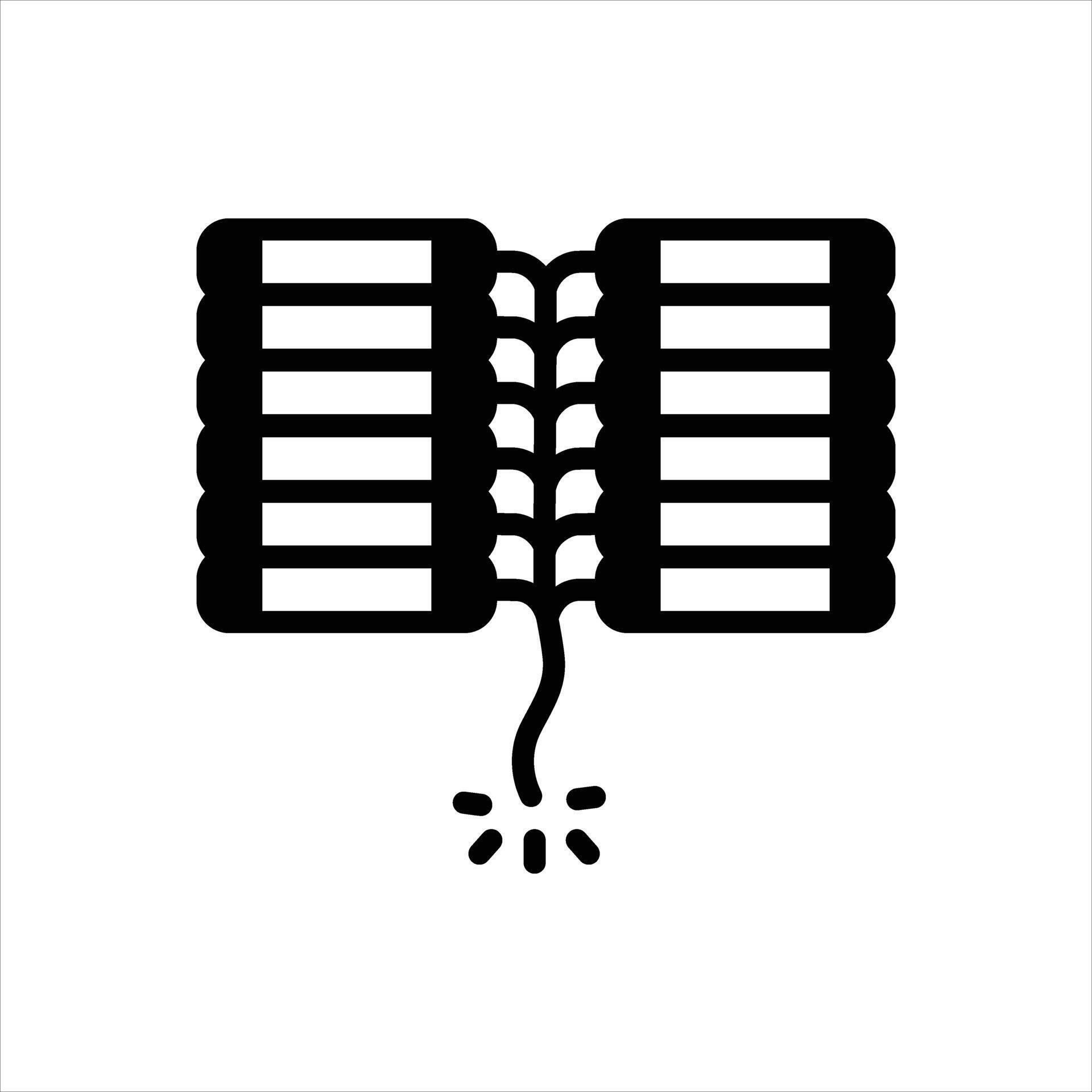 Solid icon firework crackers 67678007 Vector Art at Vecteezy