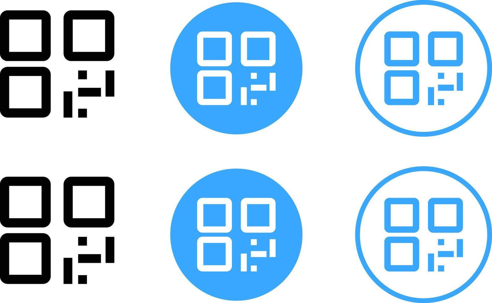 Scan Qr Code Icon Coding Information Smartphone Usage Barcode Sign Payment And