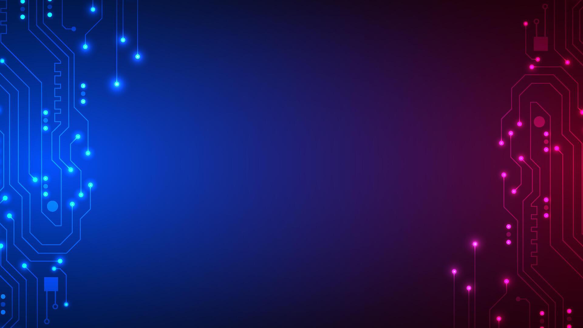 Digital Technology Circuit Background Futuristic Abstract Data Concept Design For Circuit