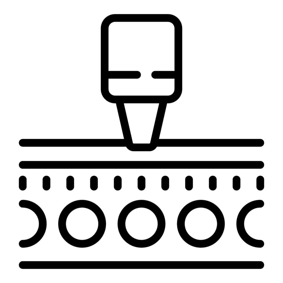 3d Printer Building Object Layer By Layer Using Plastic Filament 67734229 Vector Art At Vecteezy