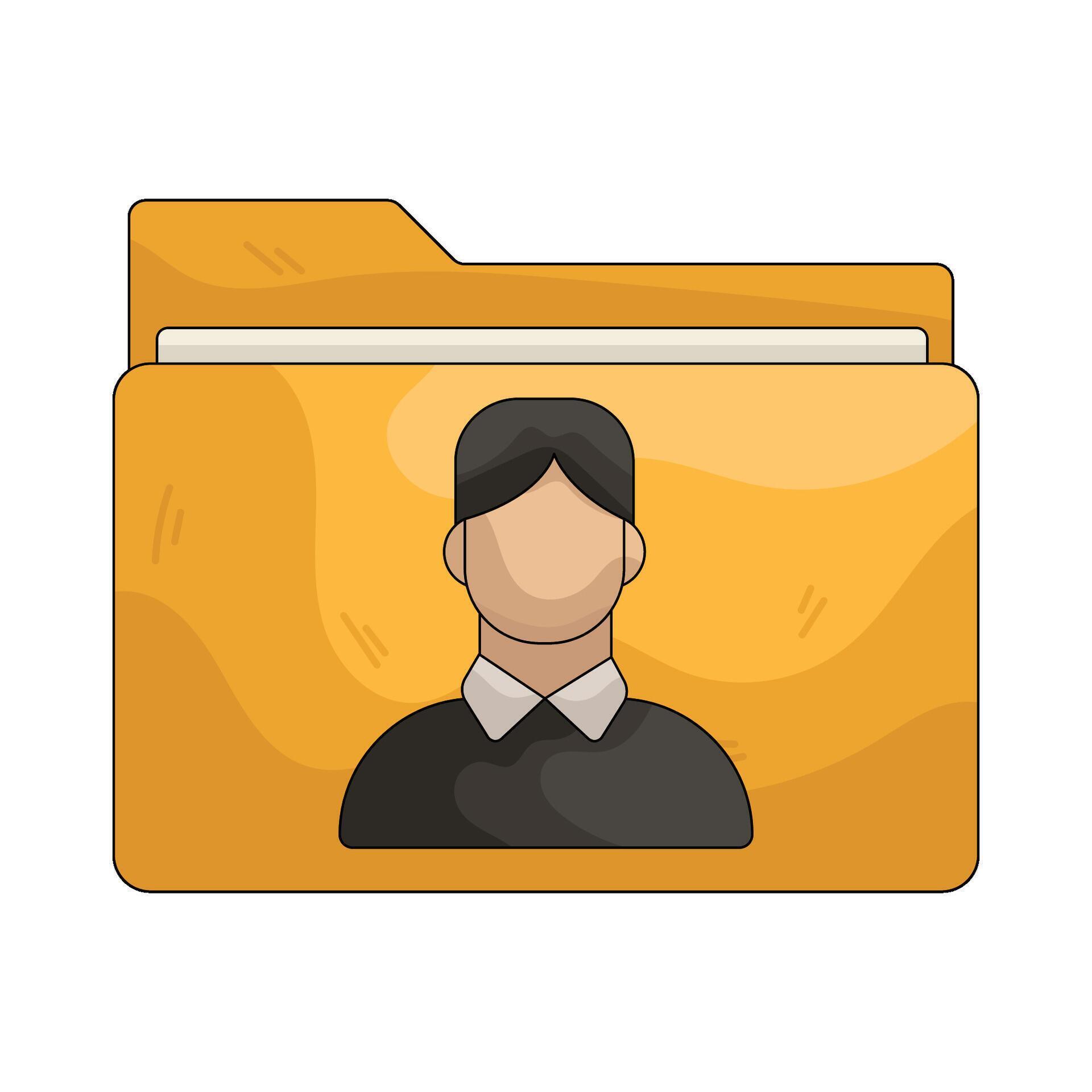User Profile Folder 67772342 Vector Art at Vecteezy
