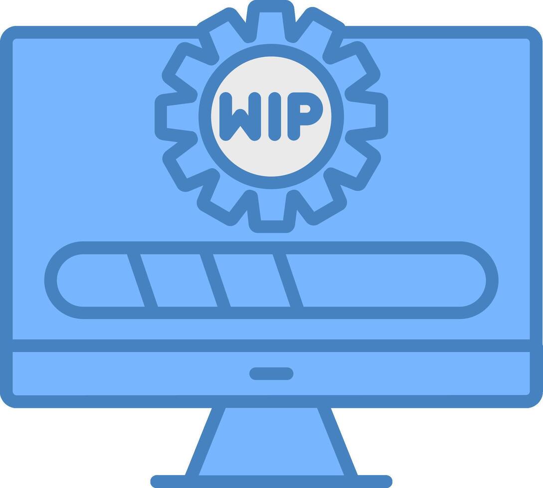 Wip Smooth Web Graphic 67776500 Vector Art at Vecteezy