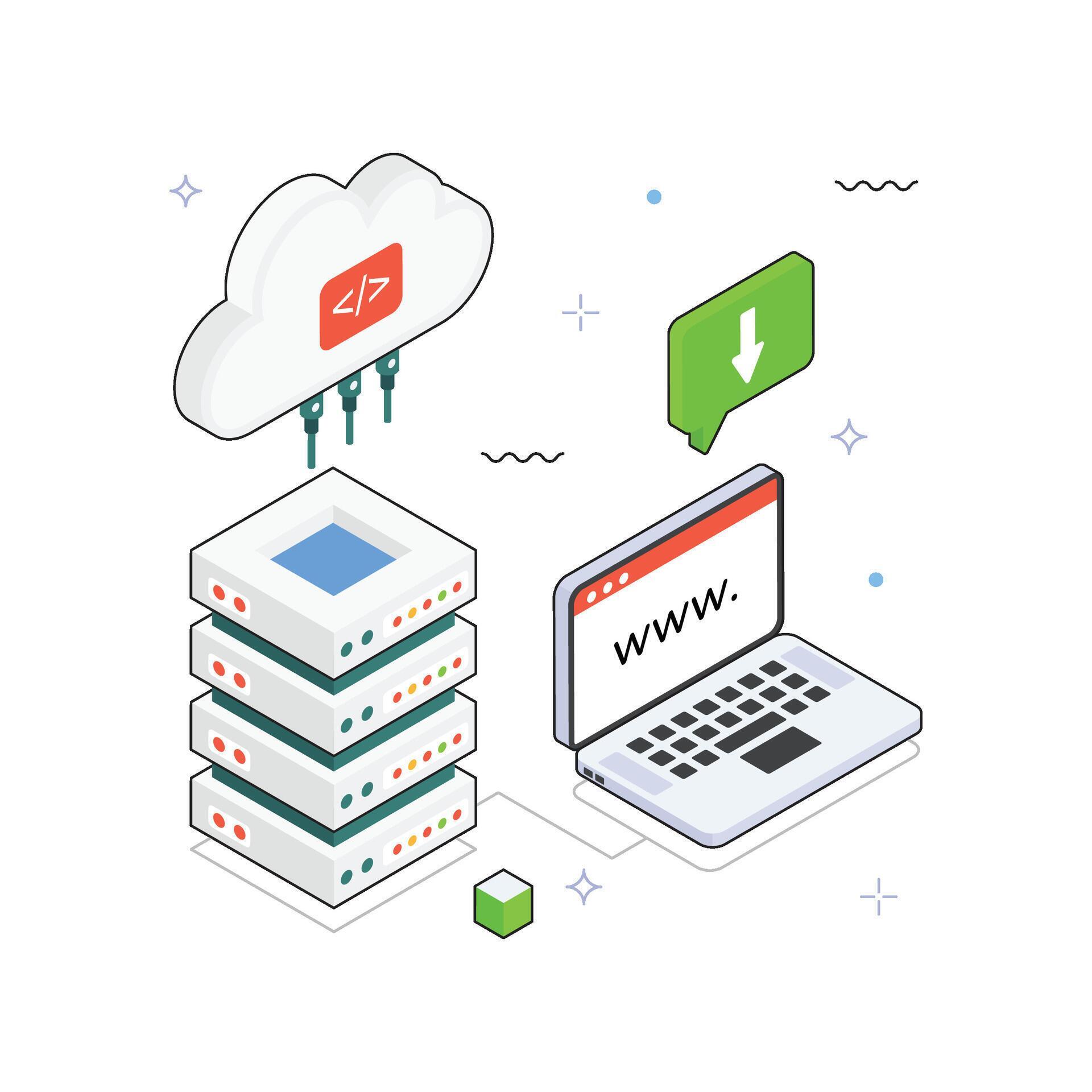 Cloud Code Deployment 67802136 Vector Art at Vecteezy