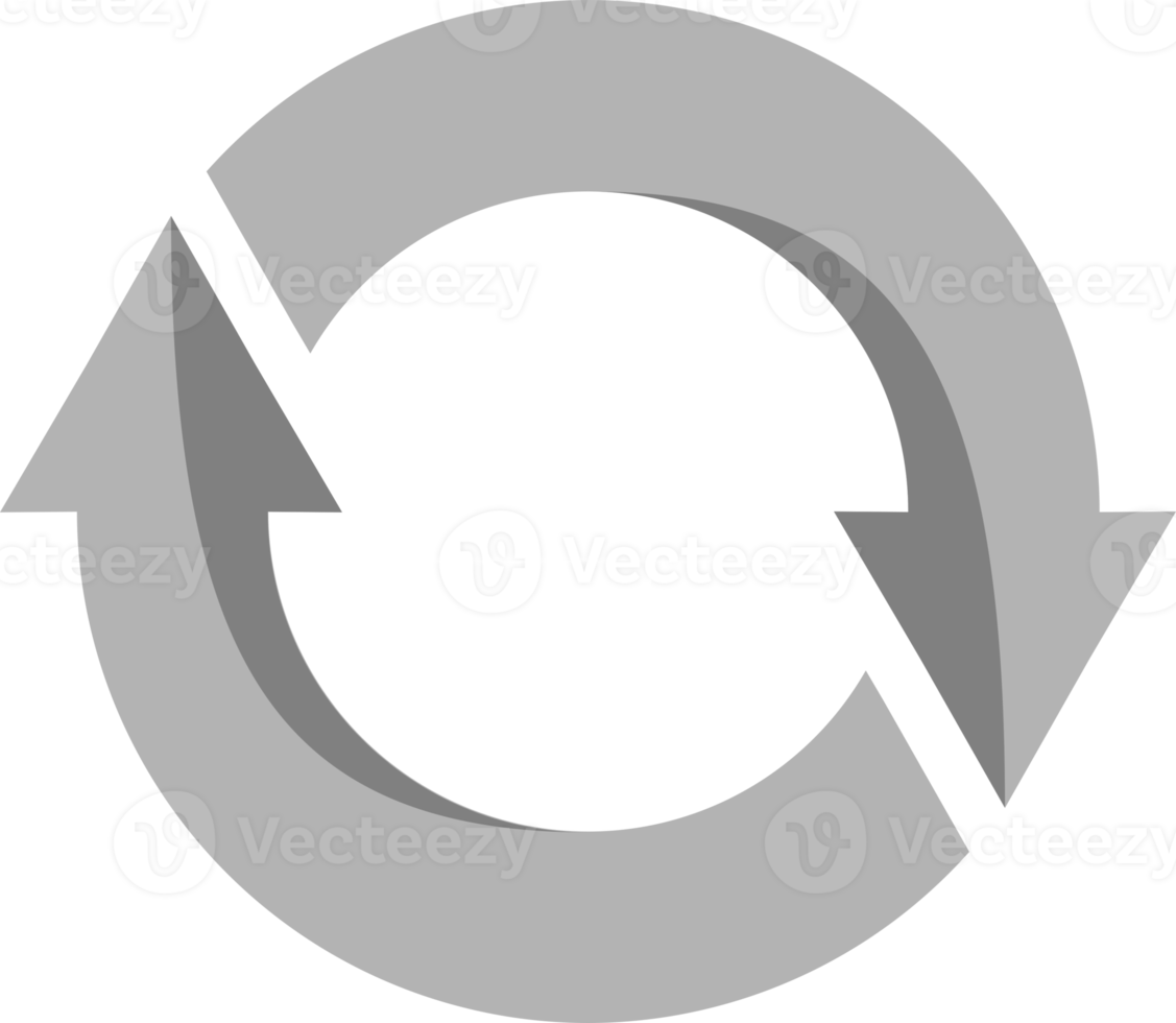 Gray circle arrow 67803195 PNG