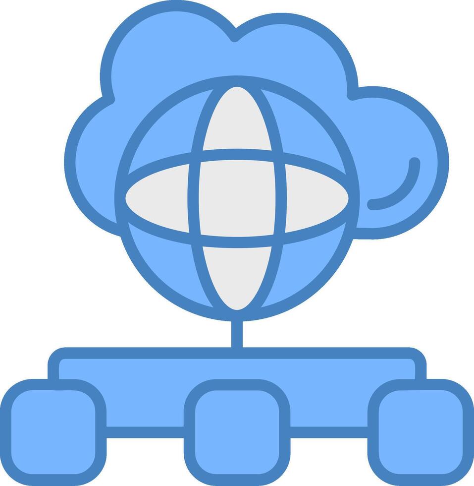 Cloud Computing Seamless Interface Block 67834593 Vector Art at Vecteezy