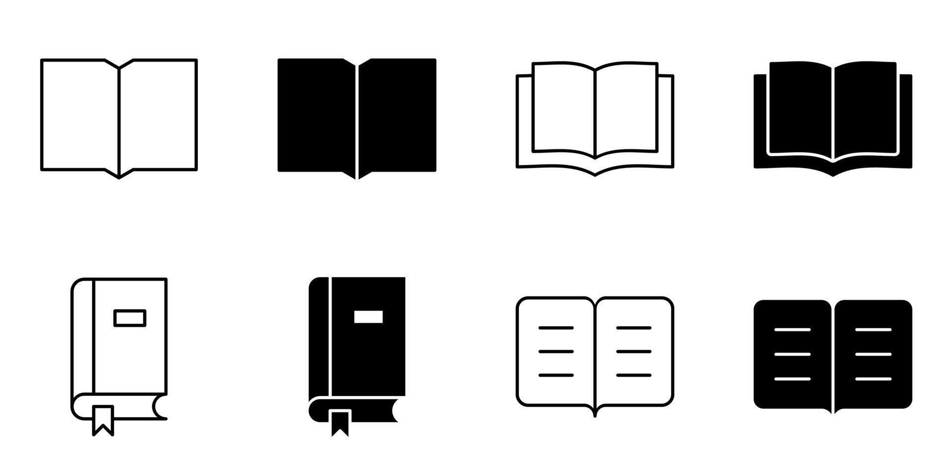 book, read, education, library icon set 67864957 Vector Art at Vecteezy