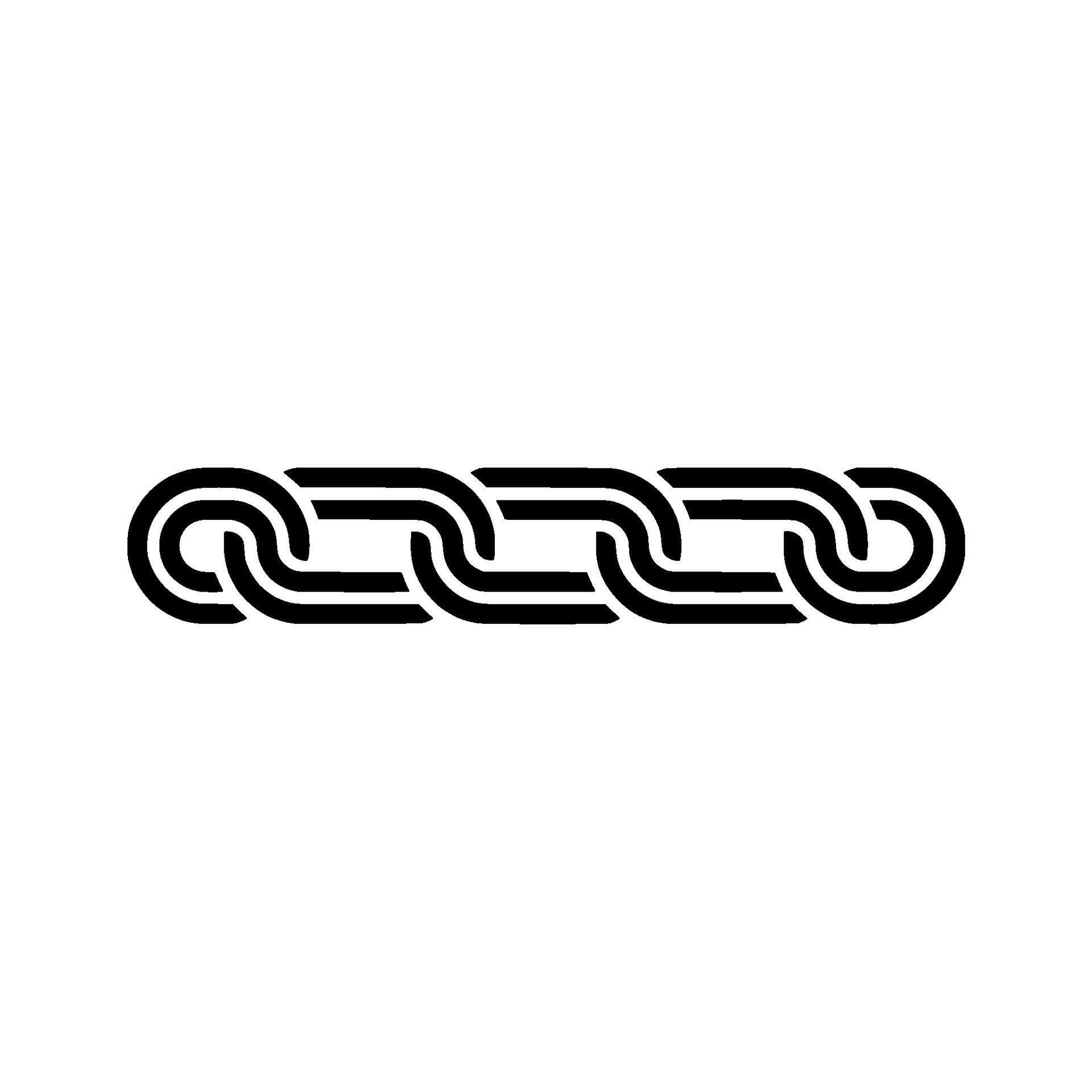 Interlocking Chain Minimalist Connection Continuity 67879310 Vector Art at Vecteezy