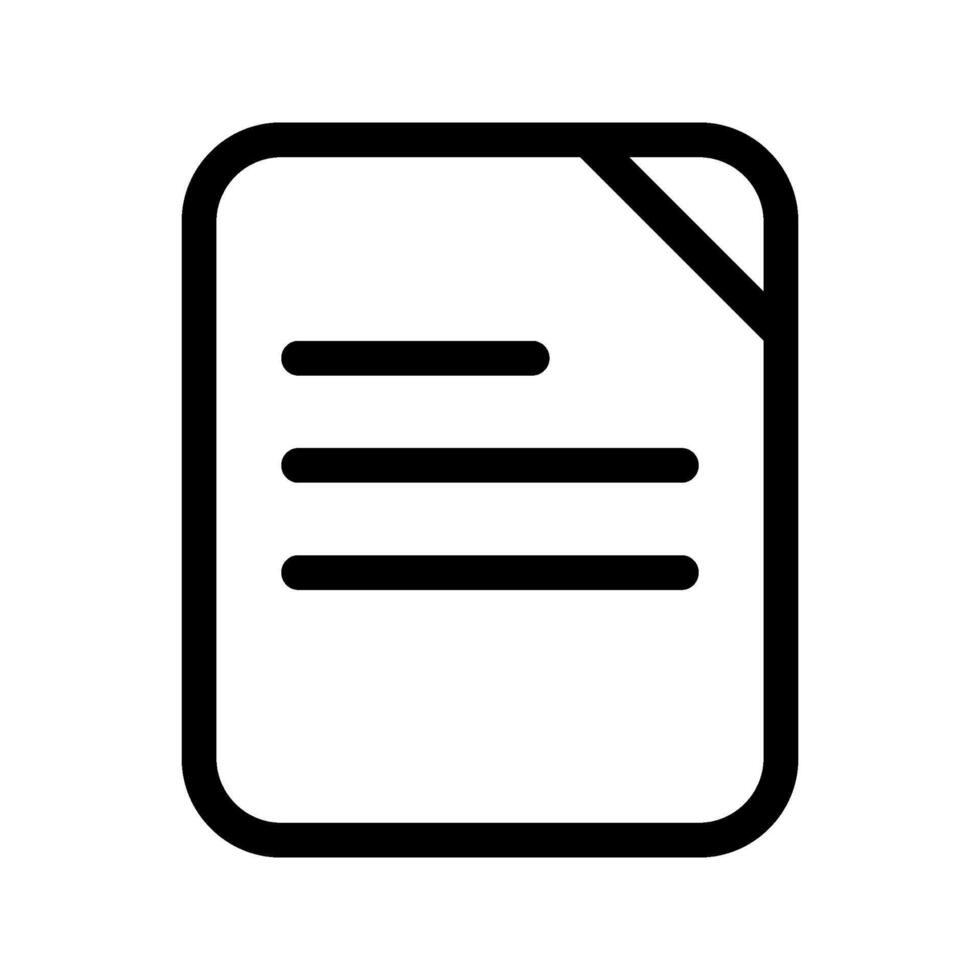 Illustration of Document Line Icon 67884012 Vector Art at Vecteezy