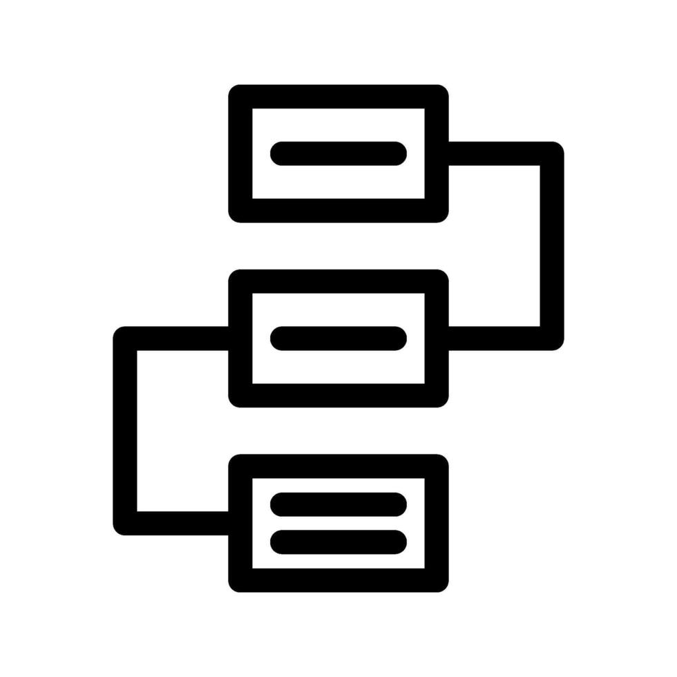 Illustration of Workflow Line Icon 67884386 Vector Art at Vecteezy