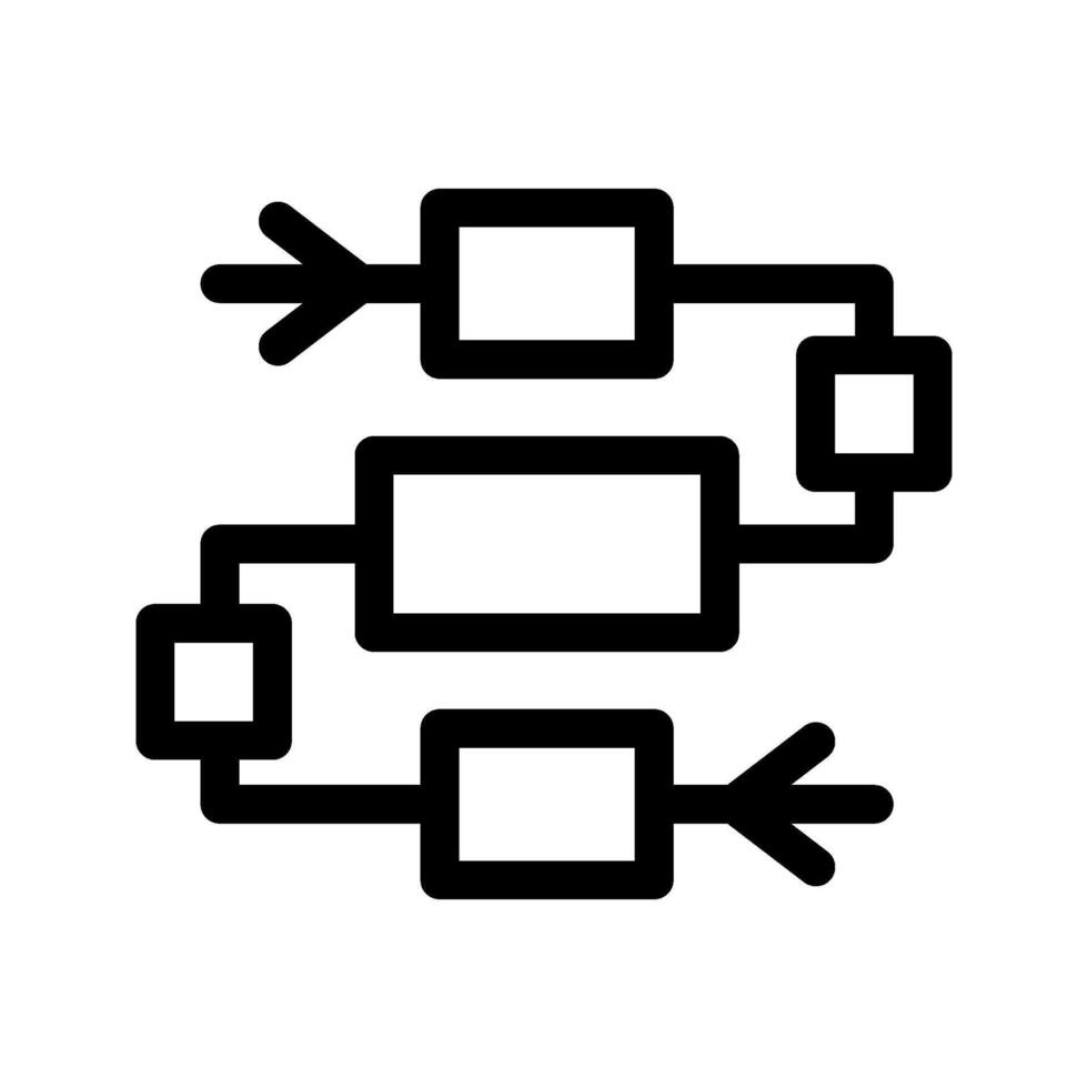 Illustration of Workflow - Line Icon 67884488 Vector Art at Vecteezy