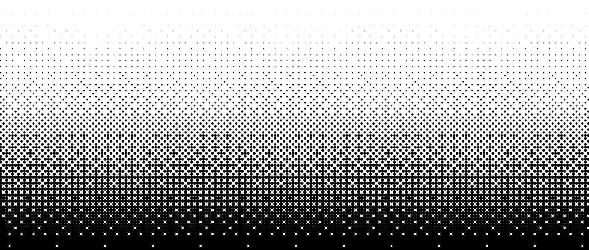 Pixelated bitmap gradient texture. Black and white dither pattern background. Abstract glitchy ...