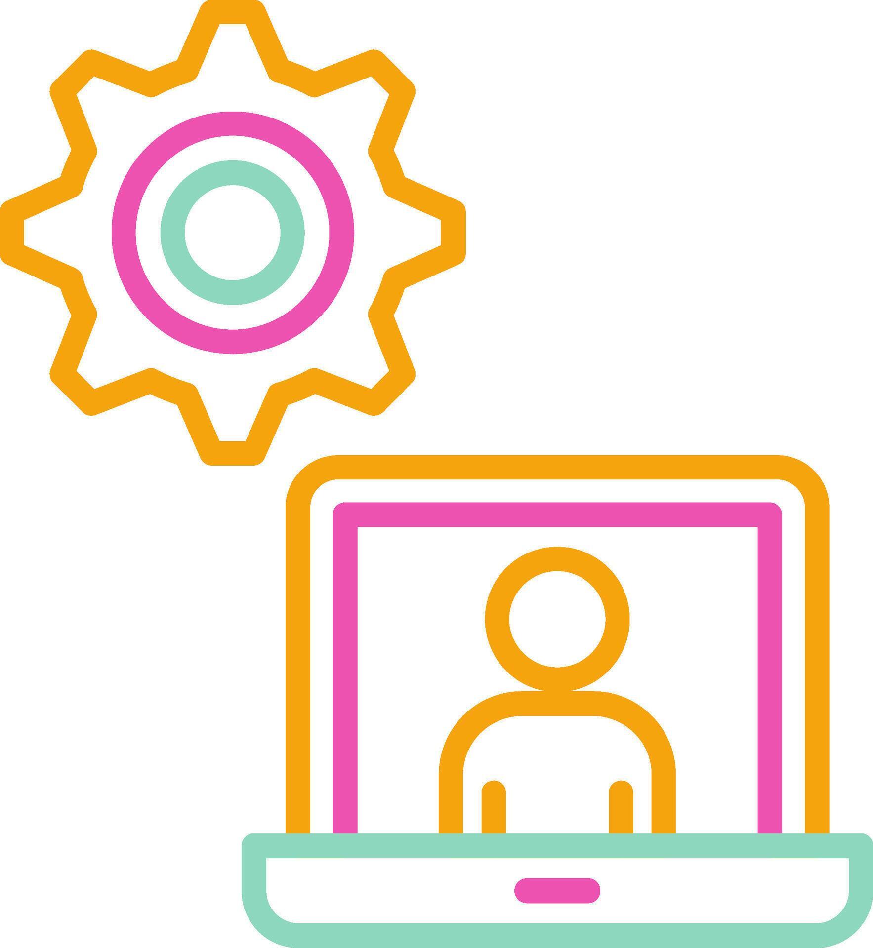 Work Process Icon Workflow Process Procedure 68058488 Vector Art at ...