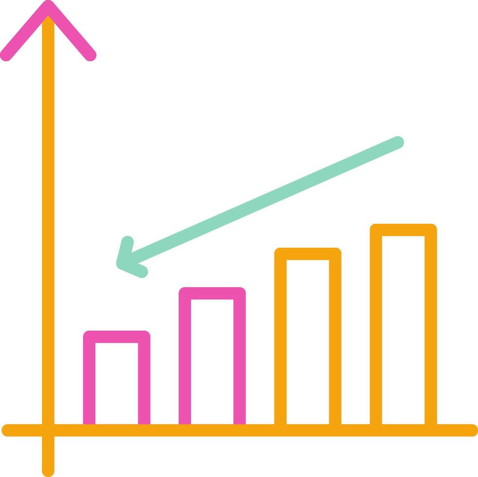 Decrease Downward Trend Symbol 68058970 Vector Art at Vecteezy