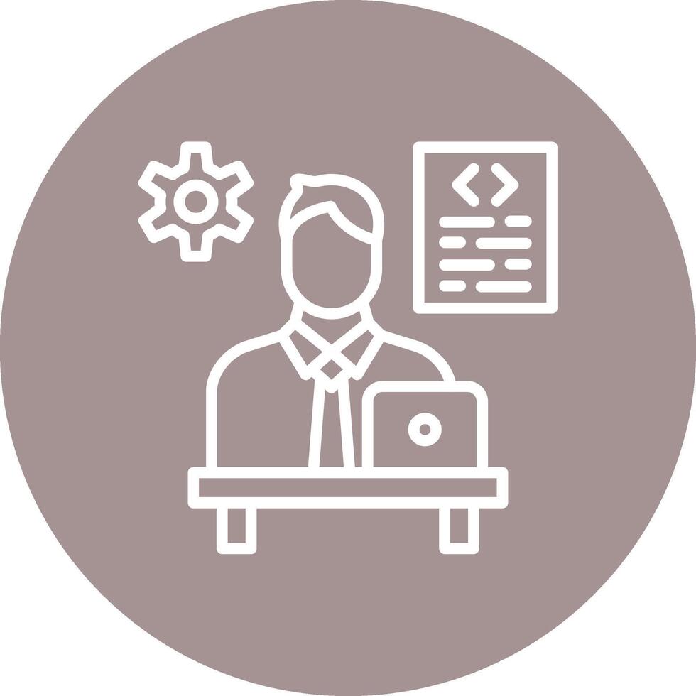 Software Developer Modern Digital Tech Element 68061042 Vector Art at ...