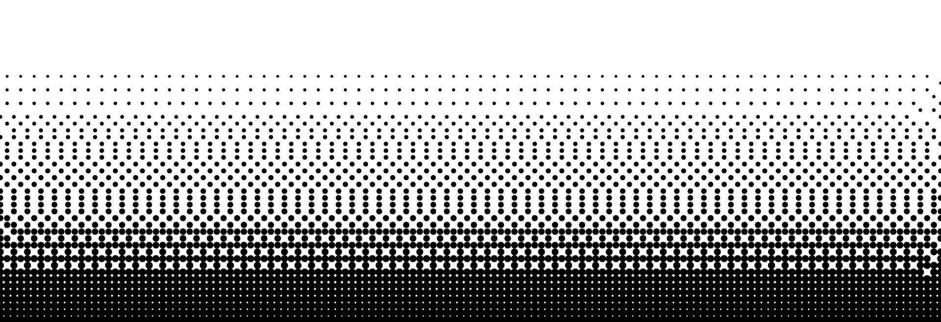 Pixelated bitmap gradient texture. Black and white dither pattern ...