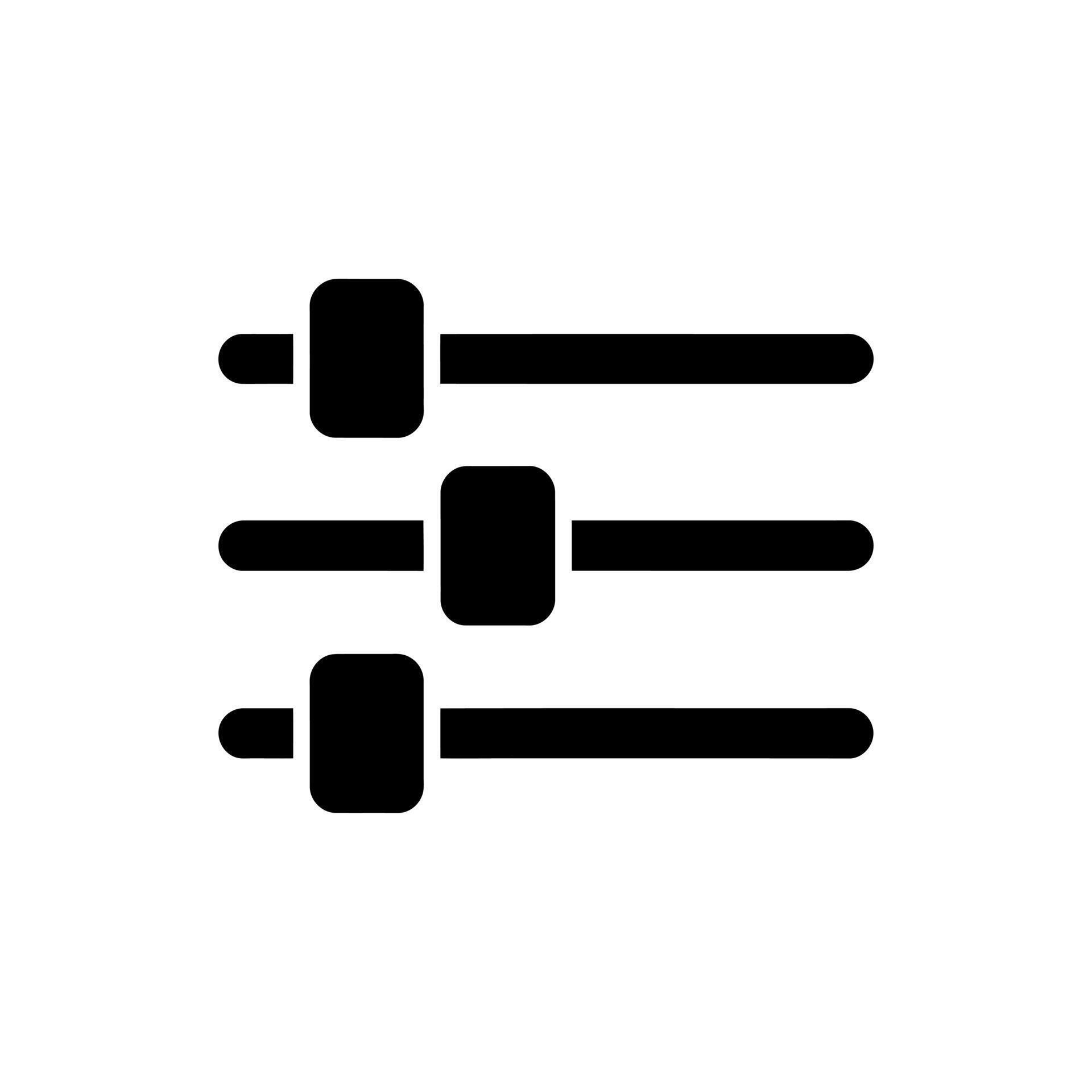 Graphical Illustration of Sound Equalizer Settings Displaying Different Levels of Audio ...