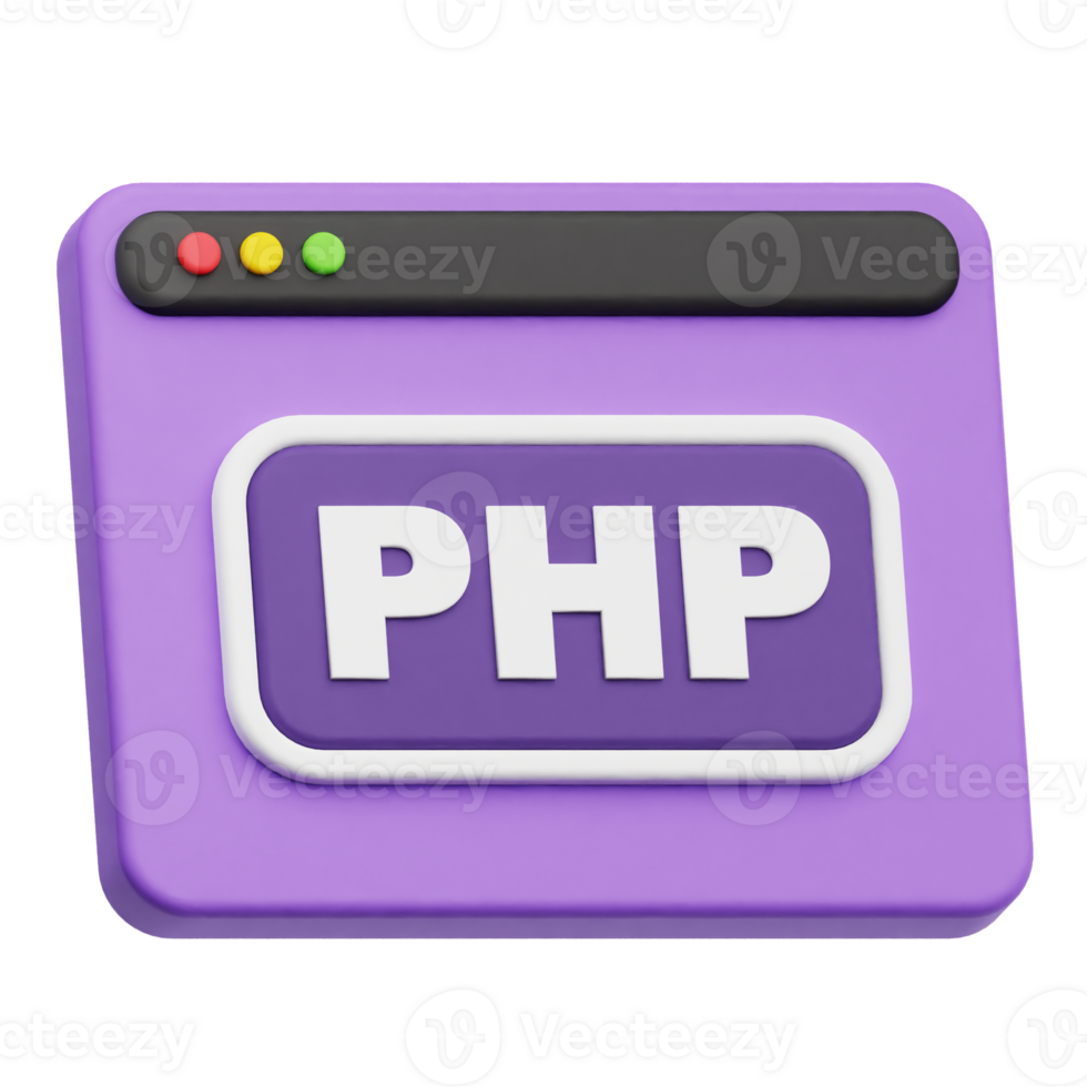 php website 3d icon 68205728 PNG