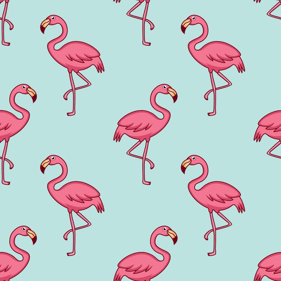 seamless cute flamingo pattern background 68248593 Vector Art at Vecteezy