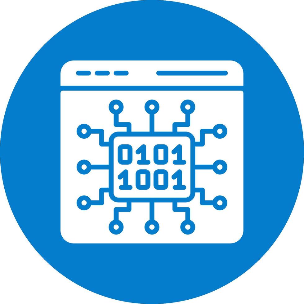Binary Code Interface Line Graphic 68307246 Vector Art at Vecteezy