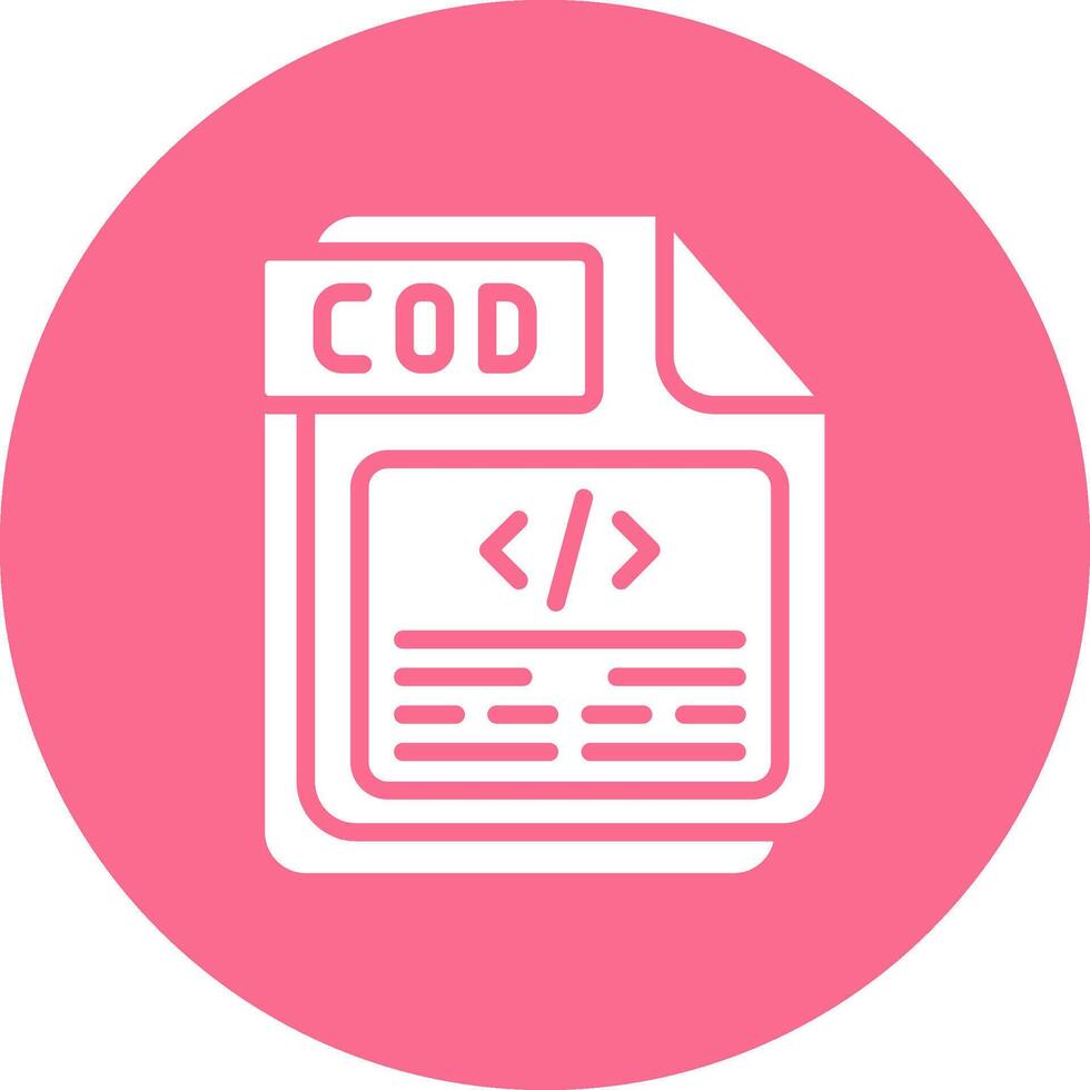 COD Solid Fill Symbol 68310645 Vector Art at Vecteezy