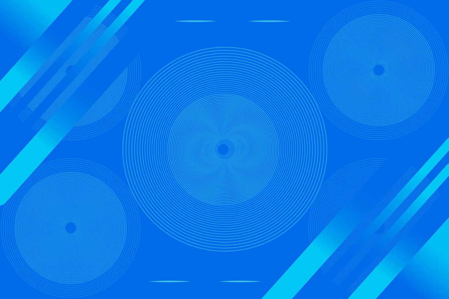 Blue Abstract Background with Concentric Circles and Diagonal Gradient Stripes 68439472 Vector ...