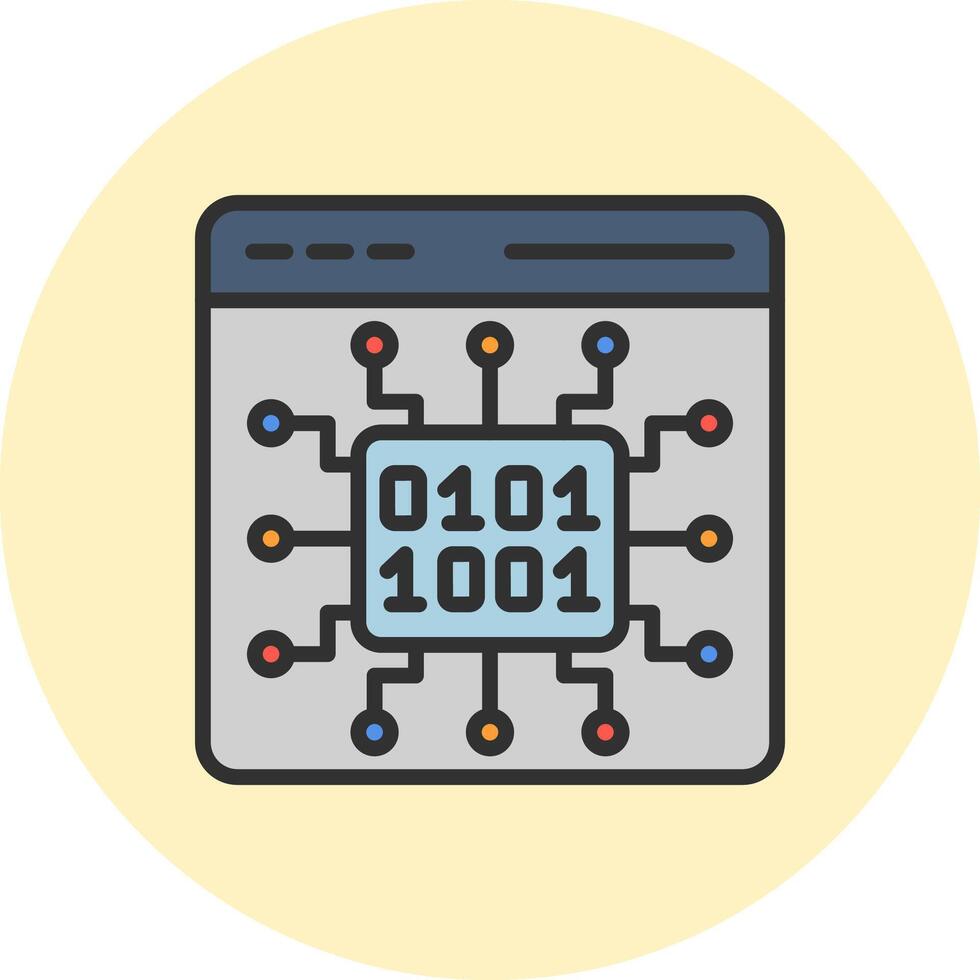 Binary Code Clean Sketch Design Form 68499679 Vector Art at Vecteezy