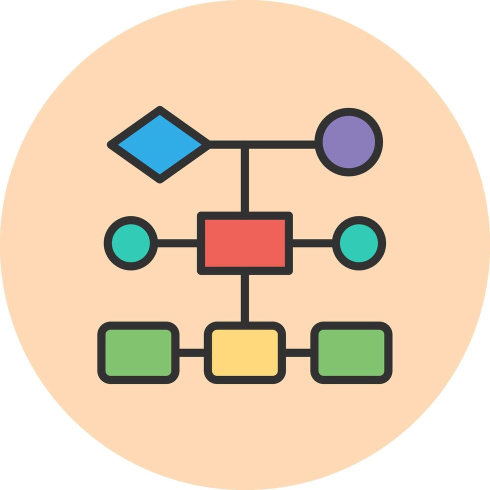 Flowchart User Interface Mark Style 68500877 Vector Art at Vecteezy