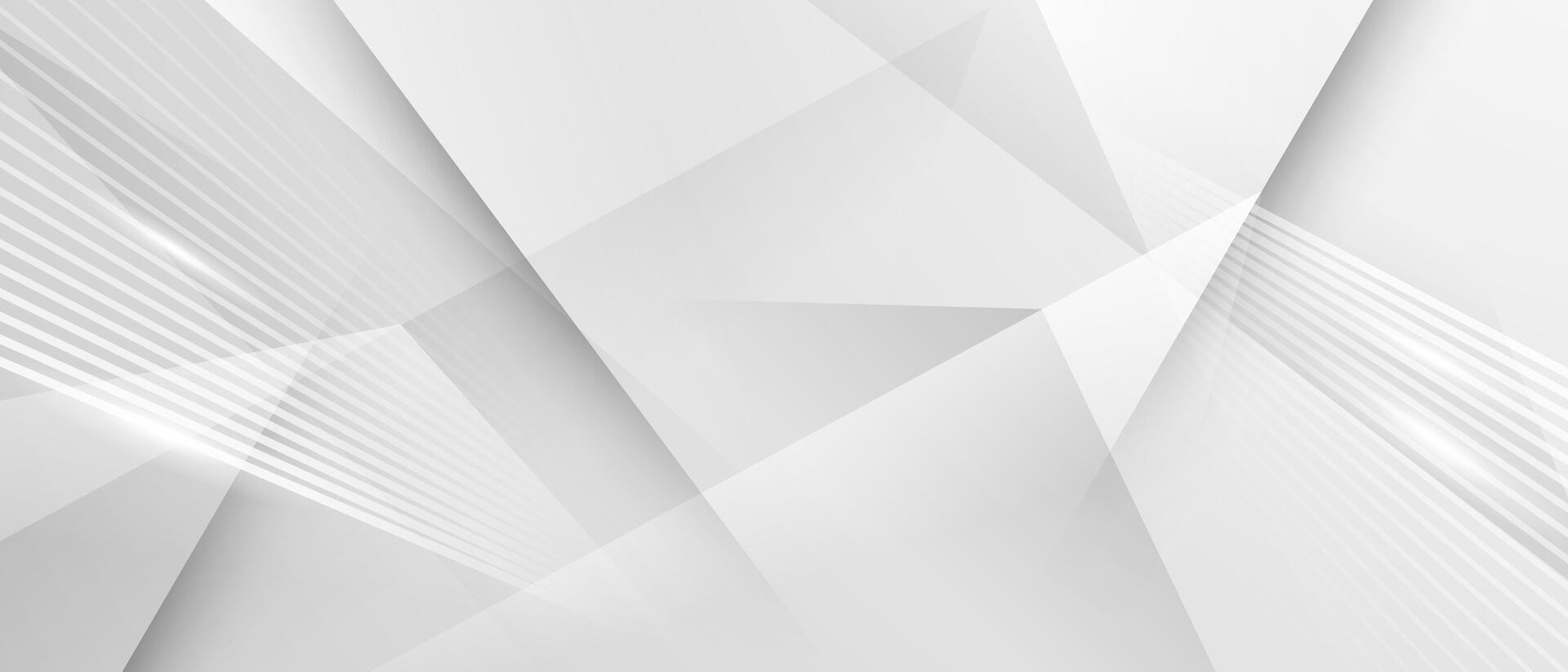 Modern Abstract White Background with Geometric Shapes 68510432 Vector ...