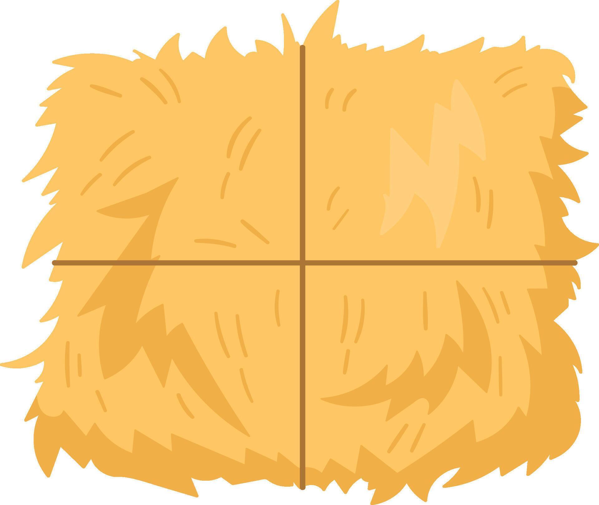 Square Farm Haystack 68535792 Vector Art at Vecteezy