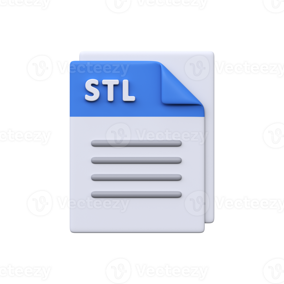 STL file, format, 3D icon. 3D model format for printing, mesh geometry ...