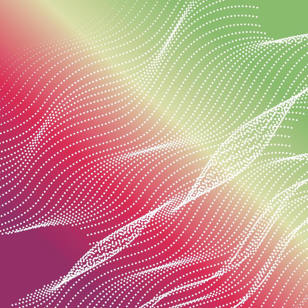 Colorful Abstract Wave Patterns in Digital Design 68601856 Vector Art ...
